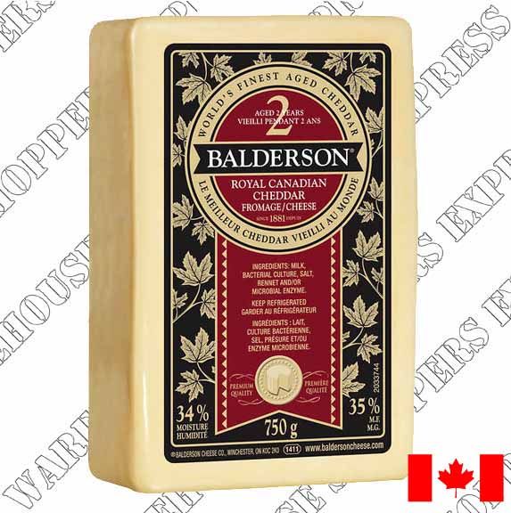 Balderson Royal Canadian Cheddar Cheese - Warehouse Shoppers Express