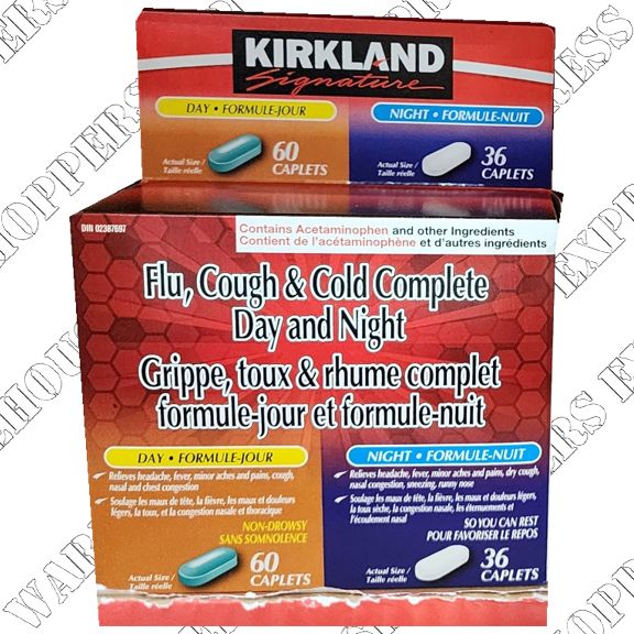 Kirkland Signature Flu, Cough & Cold Complete - Warehouse Shoppers Express