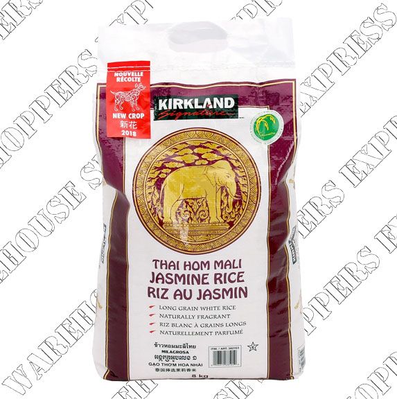 Kirkland Signature Thai Jasmine Rice - Warehouse Shoppers Express