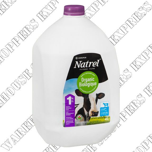 Natrel Organic 1% Milk - Warehouse Shoppers Express