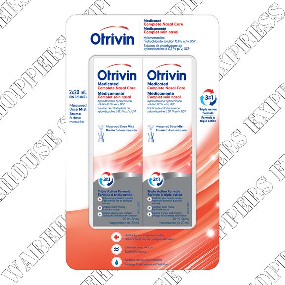 Otrivin Complete Nasal Care - Warehouse Shoppers Express