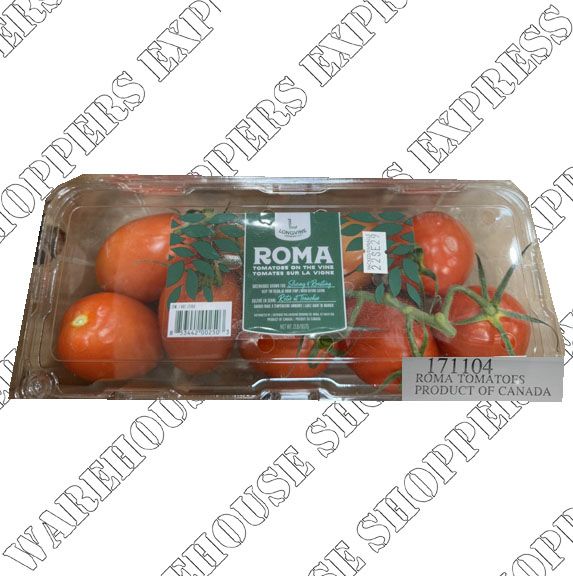 Roma Vine Tomatoes (Canada) - Warehouse Shoppers Express